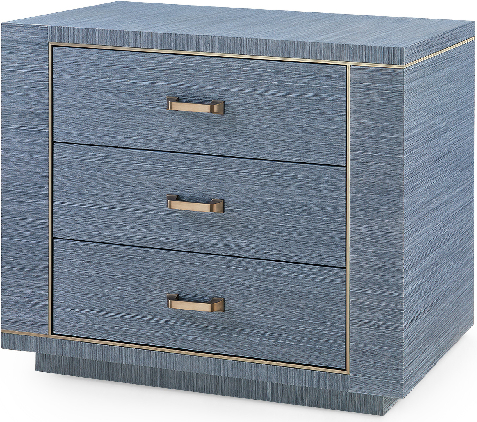 Ethan 3-Drawer End Table In Navy Blue by Villa & House | 1StopBedrooms