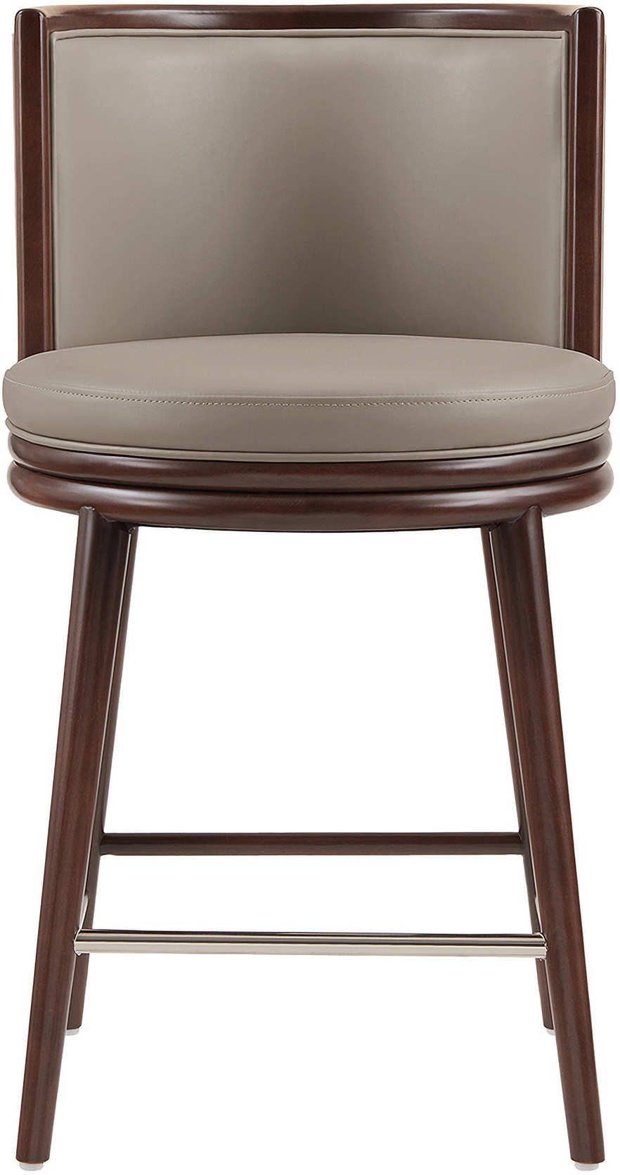 Evalyn Counter Stool In Taupe by Manhattan Comfort | 1StopBedrooms