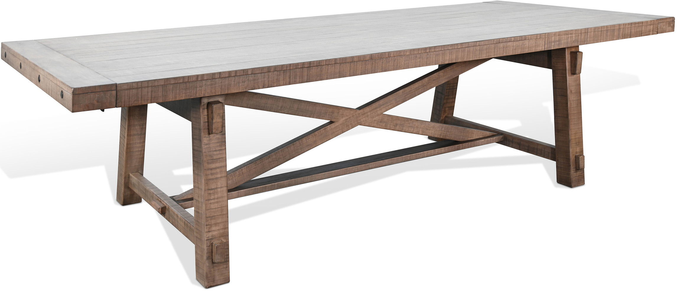 Extension Dining Table with Leaves In Natural by Sunny Designs ...