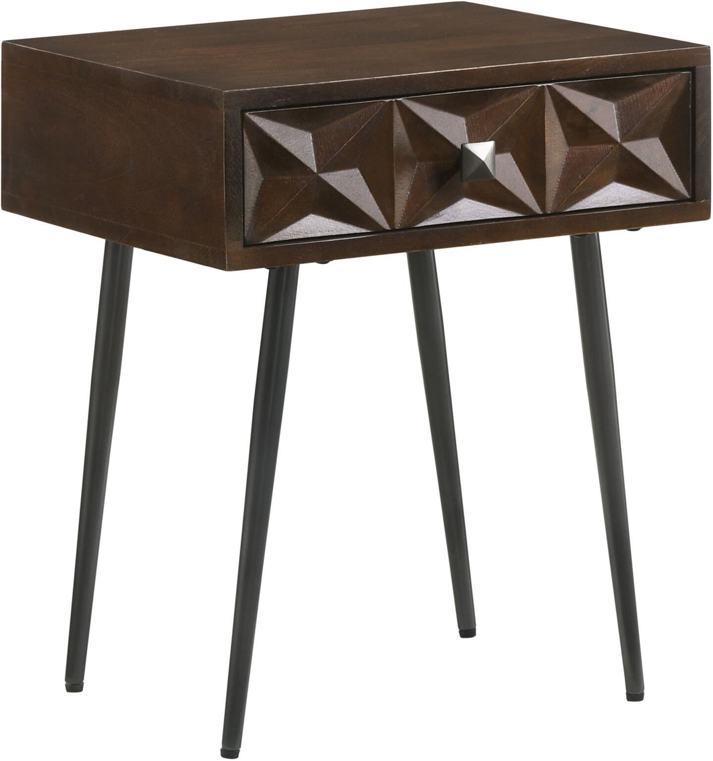 Ezra Rectangular 1-drawer Accent Cabinet by Coaster | 1StopBedrooms