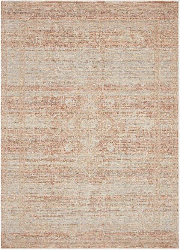 Faye Terracotta/Sky Rug FAYEFAY-08TCSC160S by Loloi Rugs | 1StopBedrooms