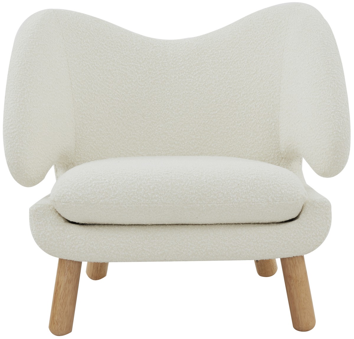 Felicia Contemporary Chair In Ivory and Natural by Safavieh Couture ...