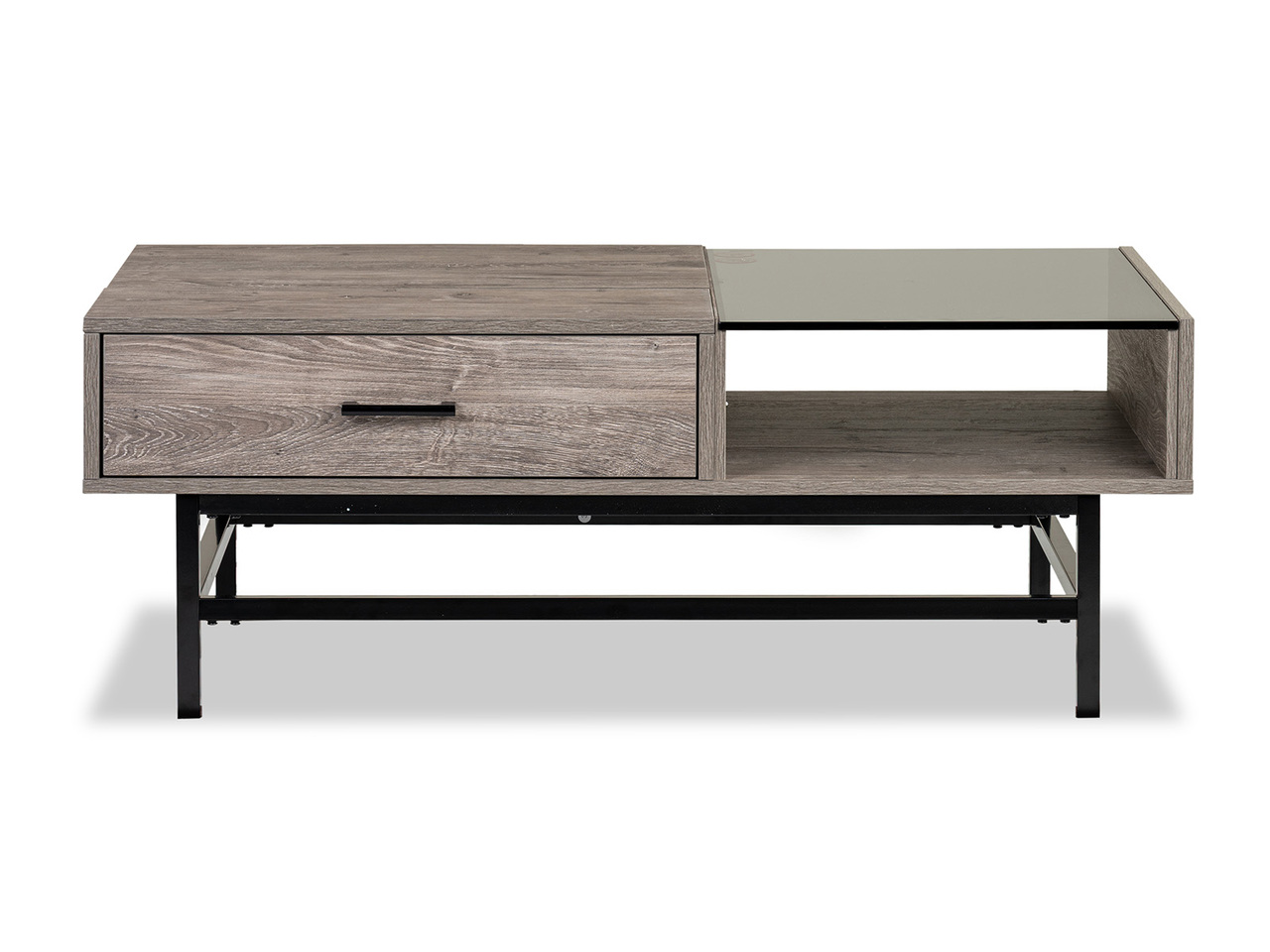 Fenwick Rectangular Lift Top Cocktail Table In Whitetail Brown and ...