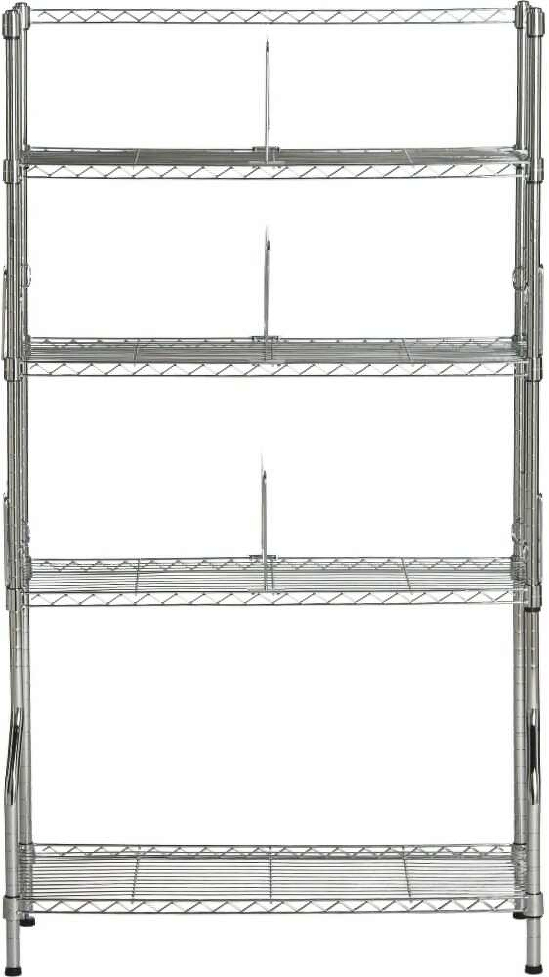 Fernand Chrome Wire Book Rack by Safavieh | 1StopBedrooms