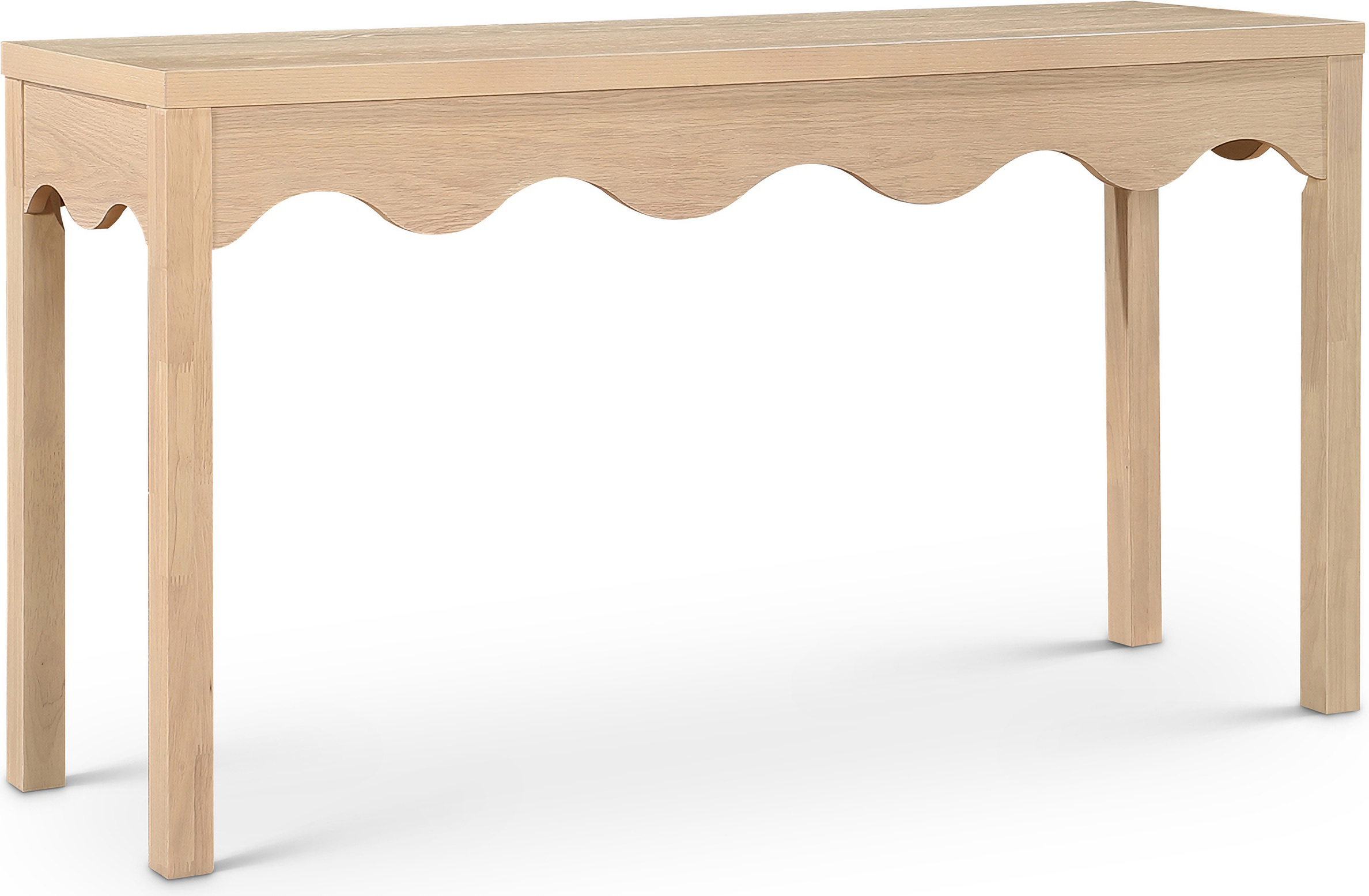 Fiora Console Table In Natural by Meridian | 1StopBedrooms