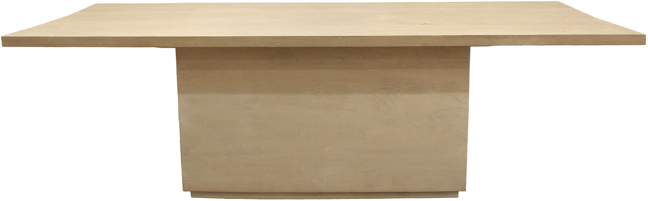 Flagstaff 96 Inch Dining Table In Natural and Stone by Moti | 1StopBedrooms