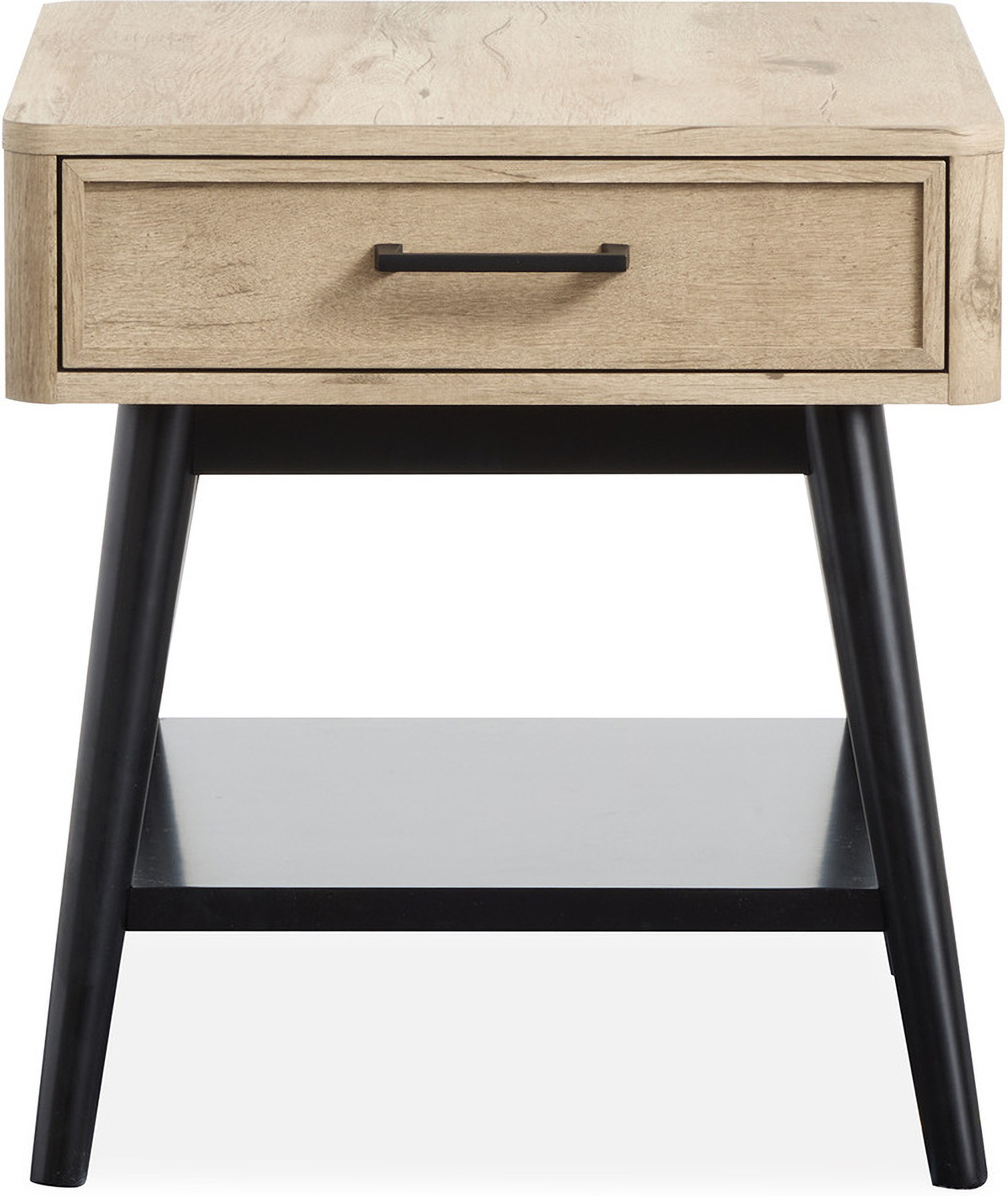 Fletcher Rectangular End Table In Driftwood by Magnussen | 1StopBedrooms