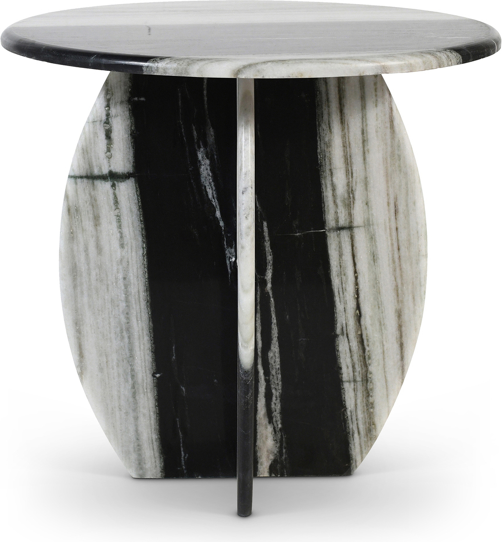 Formentera End Table In Panda by Meridian | 1StopBedrooms