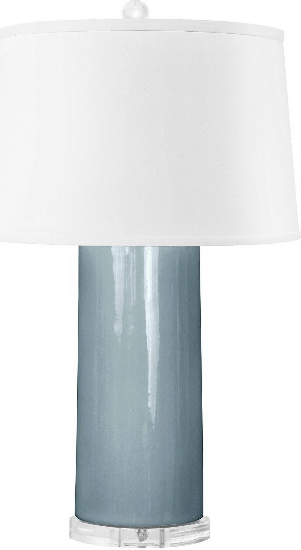 Formosa Lamp Without Shade In Smoke Blue by Villa & House | 1StopBedrooms