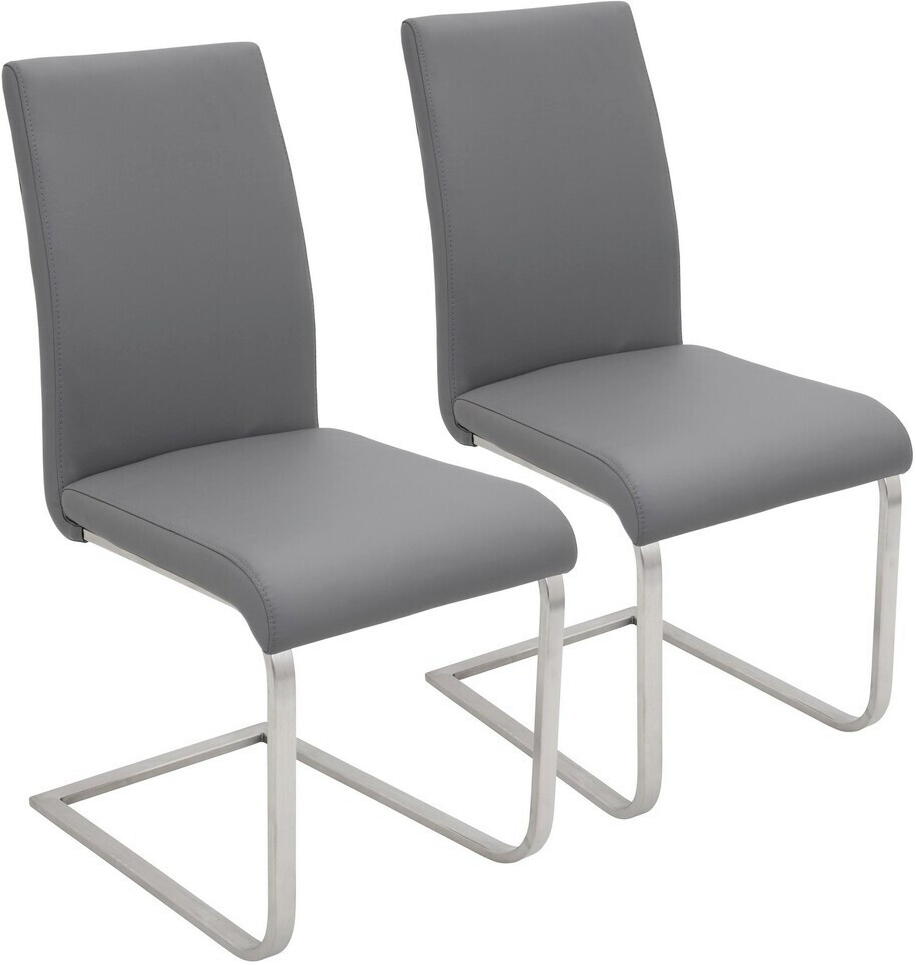 Foster Dining Chair Set of 2 In Grey by Lumisource | 1StopBedrooms