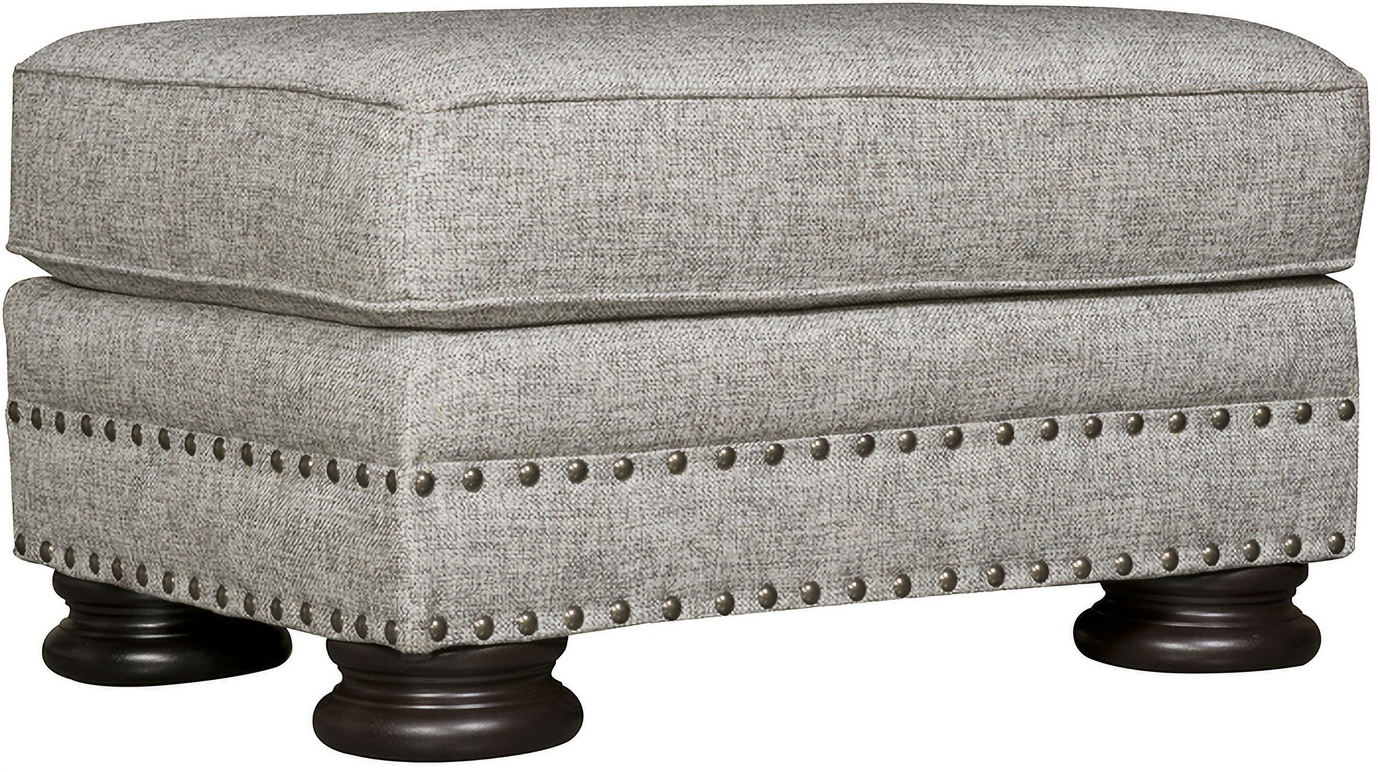 Foster Gray Ottoman by Bernhardt | 1StopBedrooms