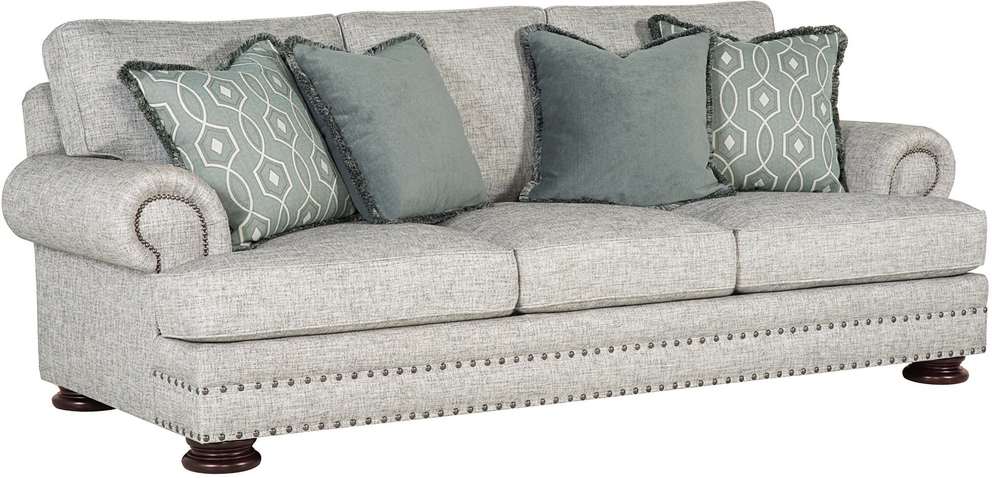 Foster Sofa Gray by Bernhardt | 1StopBedrooms