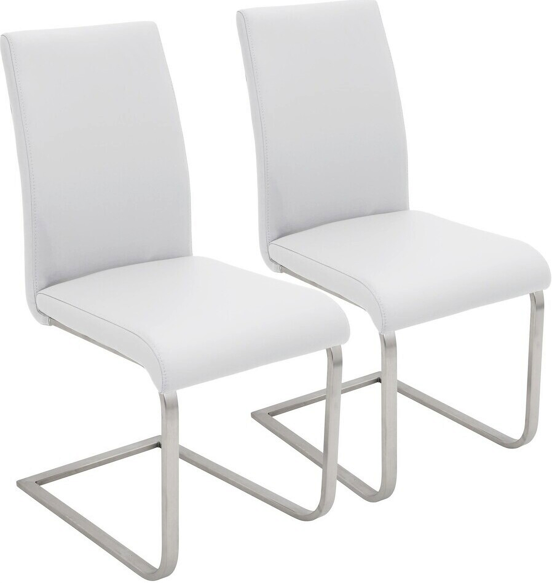 Foster Dining Chair Set of 2 In White by Lumisource | 1StopBedrooms