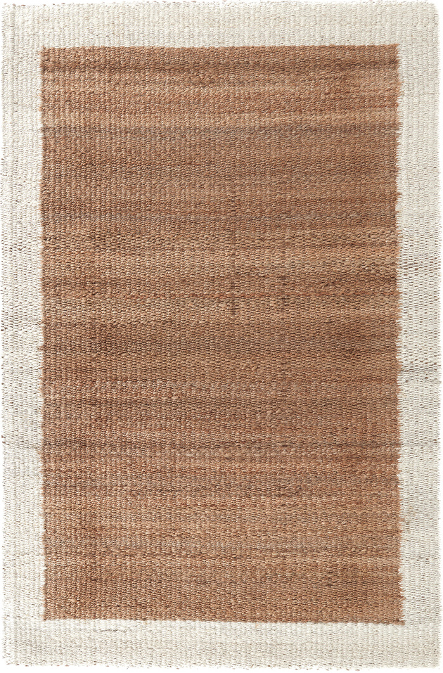 Frame 9x12 Rug In Natural and Ivory by Classic Home | 1StopBedrooms