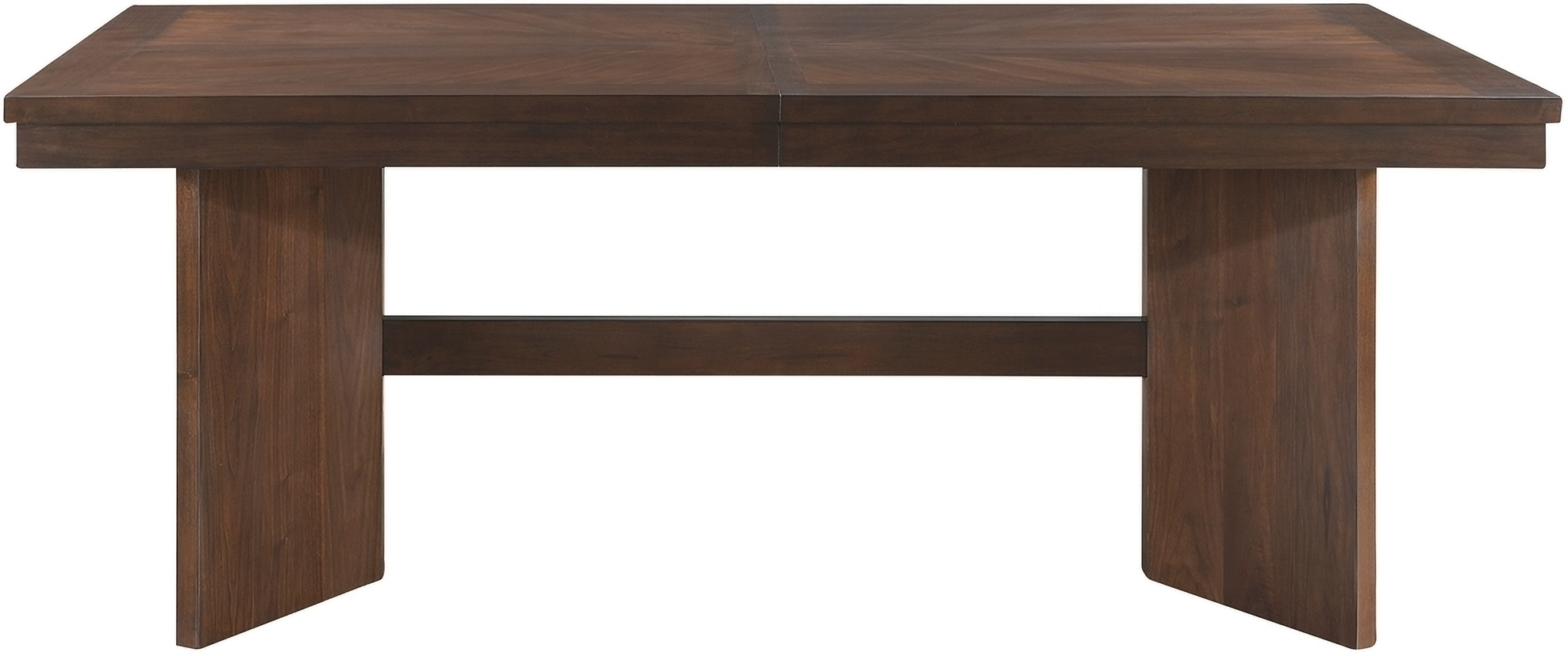 Franco Dining Table In Brown and Walnut by Homelegance | 1StopBedrooms