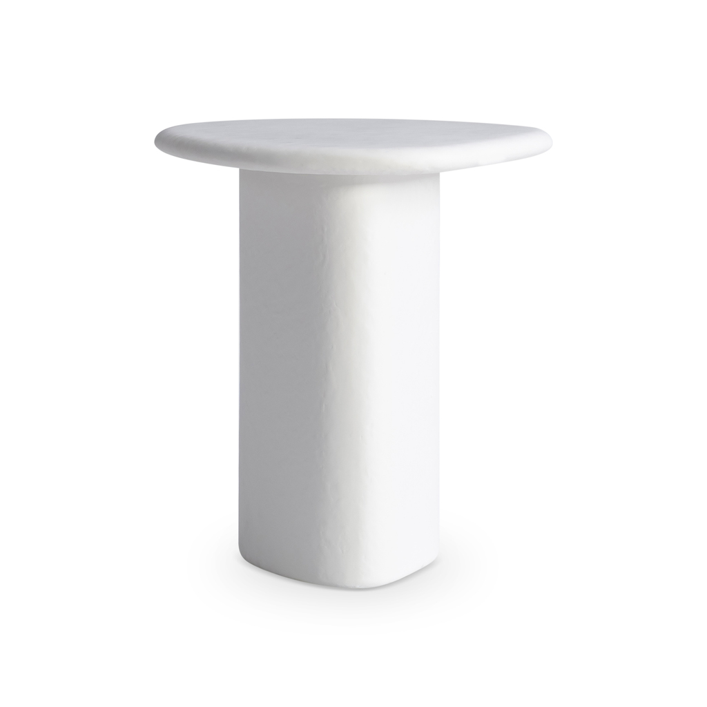 Fresco Outdoor Side Table In White by Bernhardt | 1StopBedrooms