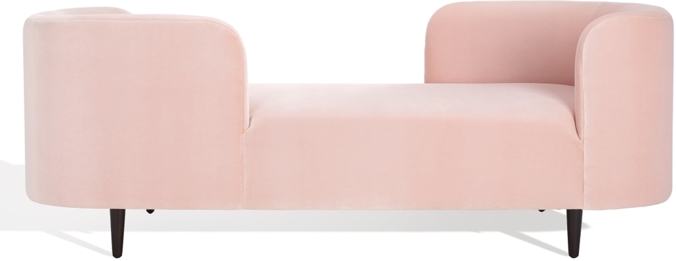 Frieda Velvet Tete A Tete Chair In Light Pink by Safavieh Couture ...