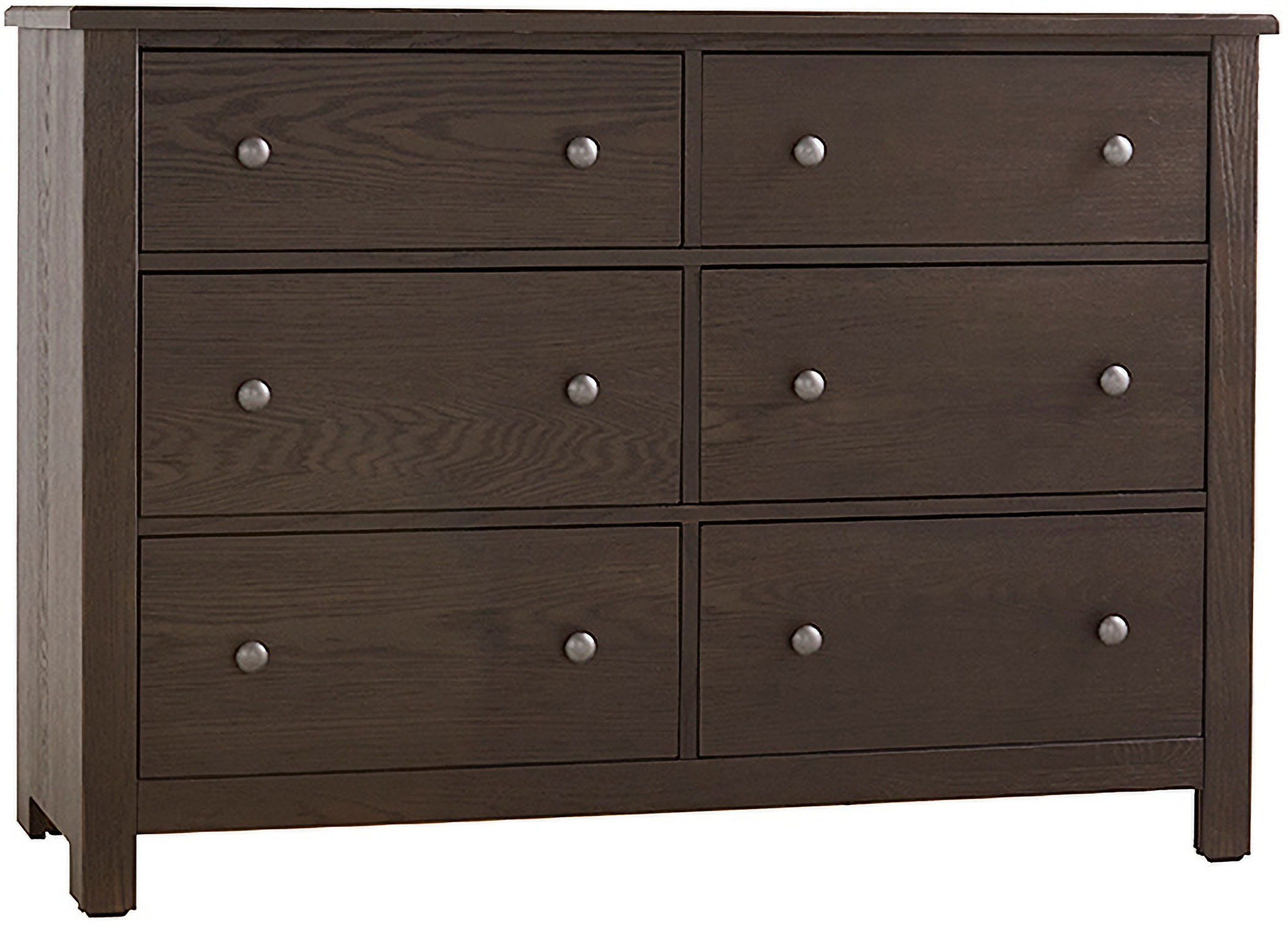 Fundamentals 6 Drawer Dresser In Java by Vaughan Bassett | 1StopBedrooms