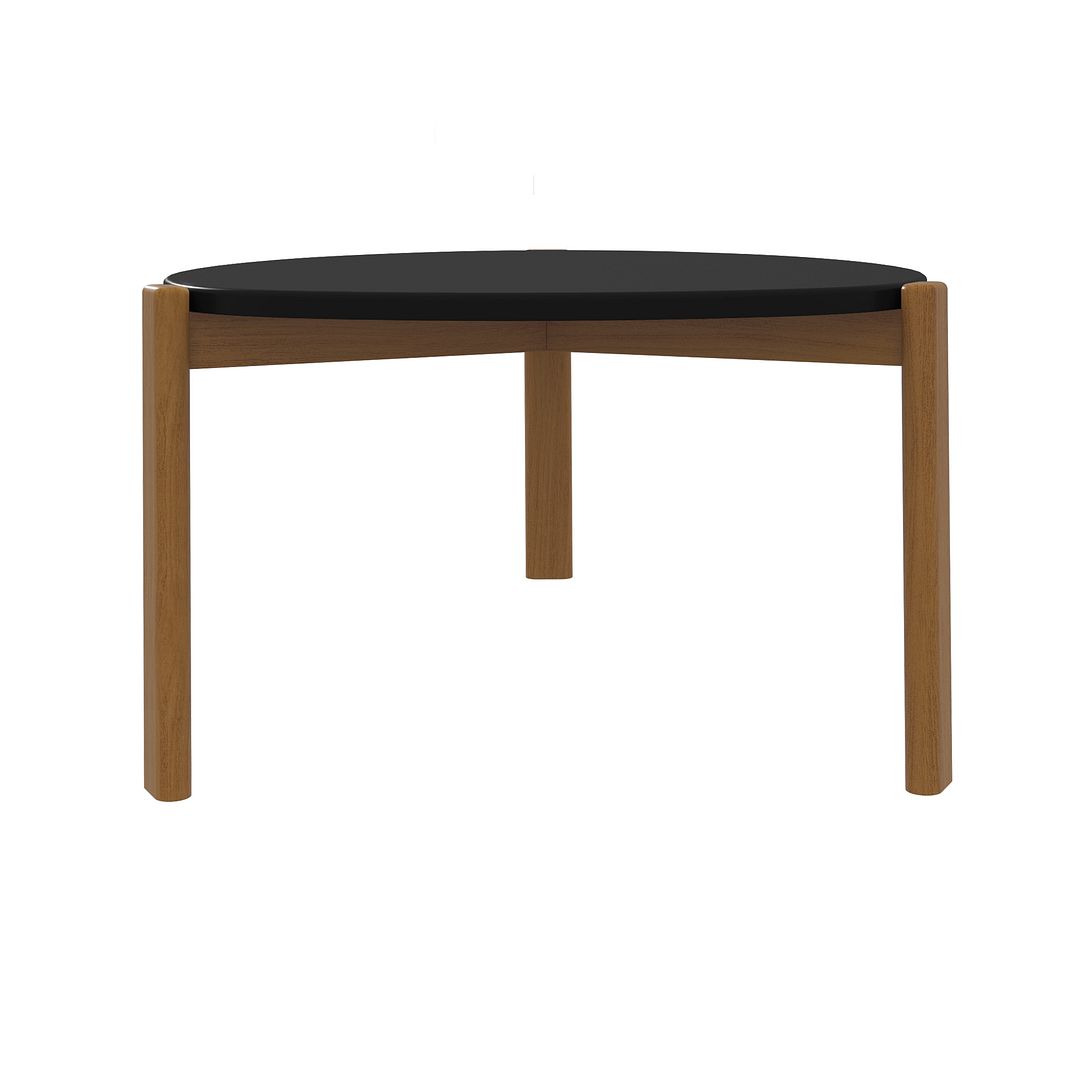 Gales Coffee Table In Matte Black by Manhattan Comfort | 1StopBedrooms