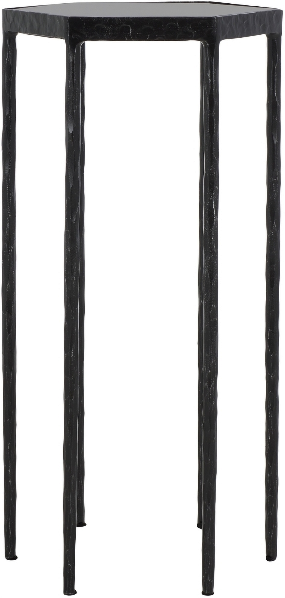 Galvin Marble Top Drink Table In Black by Safavieh Couture | 1StopBedrooms