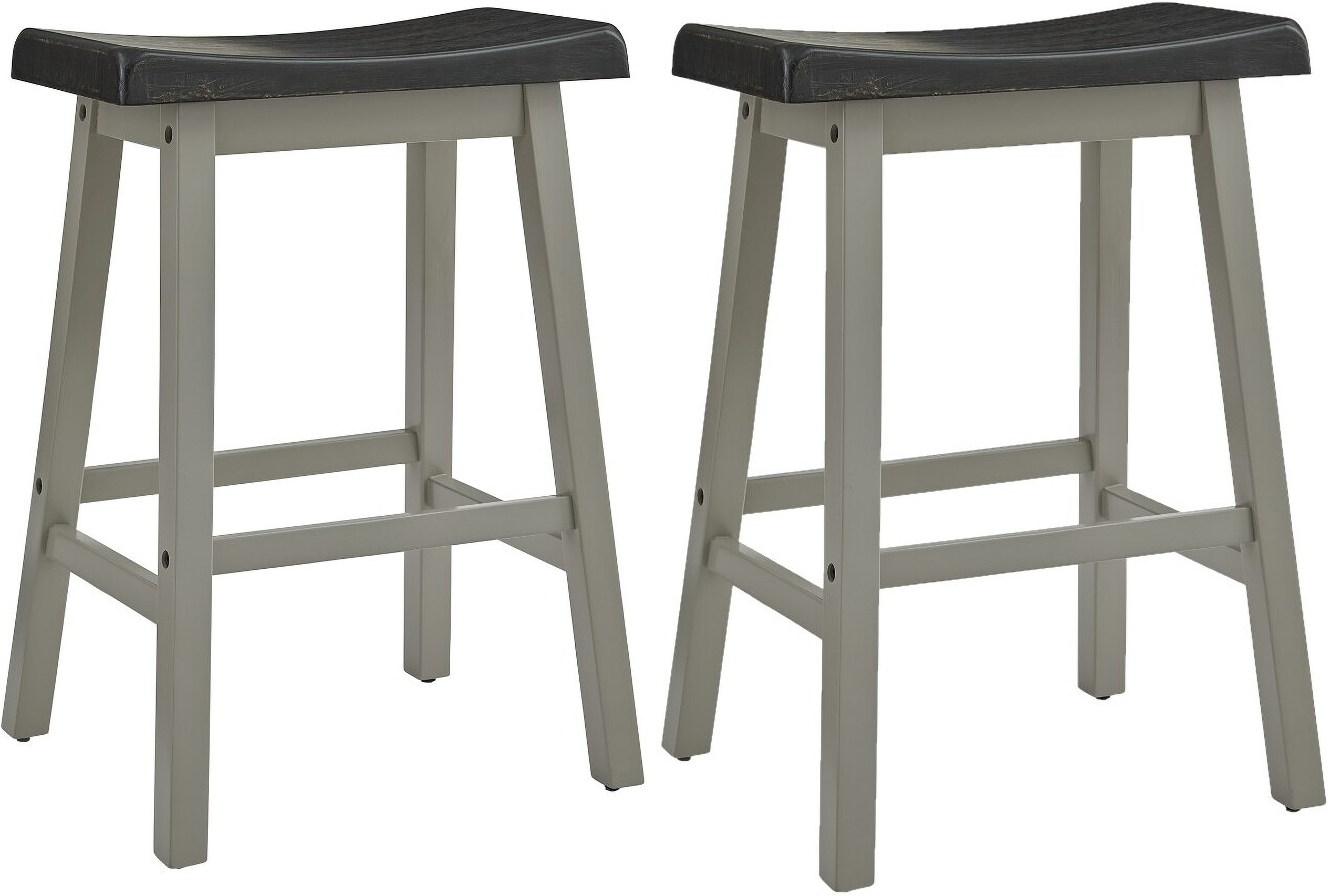 Gateway Street Counter Stools Set of 2 In Graphite by Progressive ...