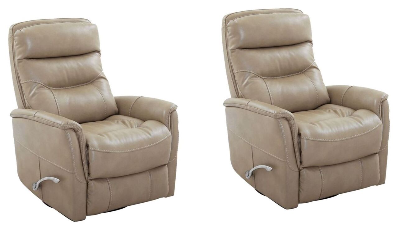 Gemini Swivel Glider Recliner Set of 2 In Linen by Parker House ...