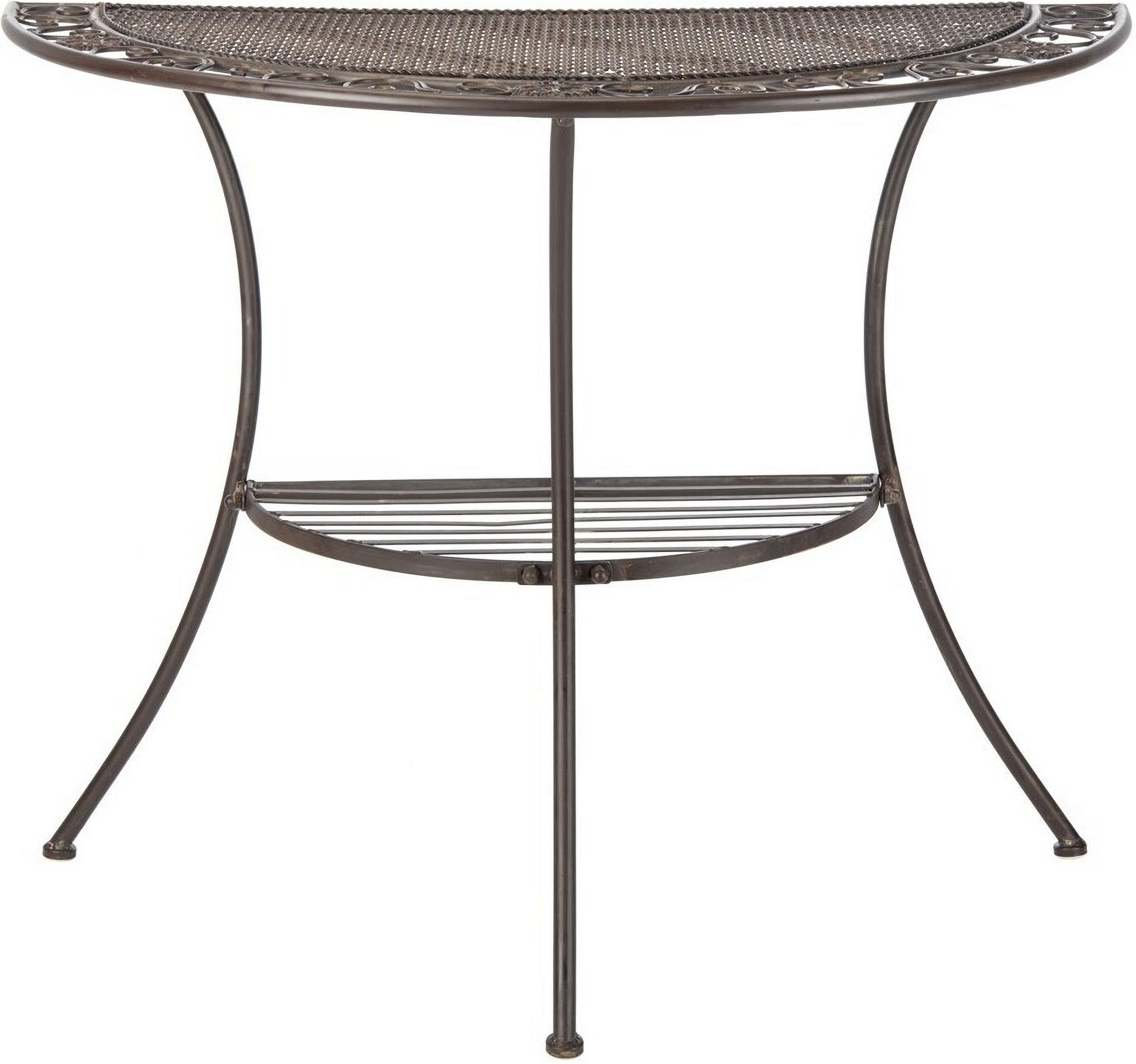Genson End Table in Unearthed Rust by Safavieh | 1StopBedrooms