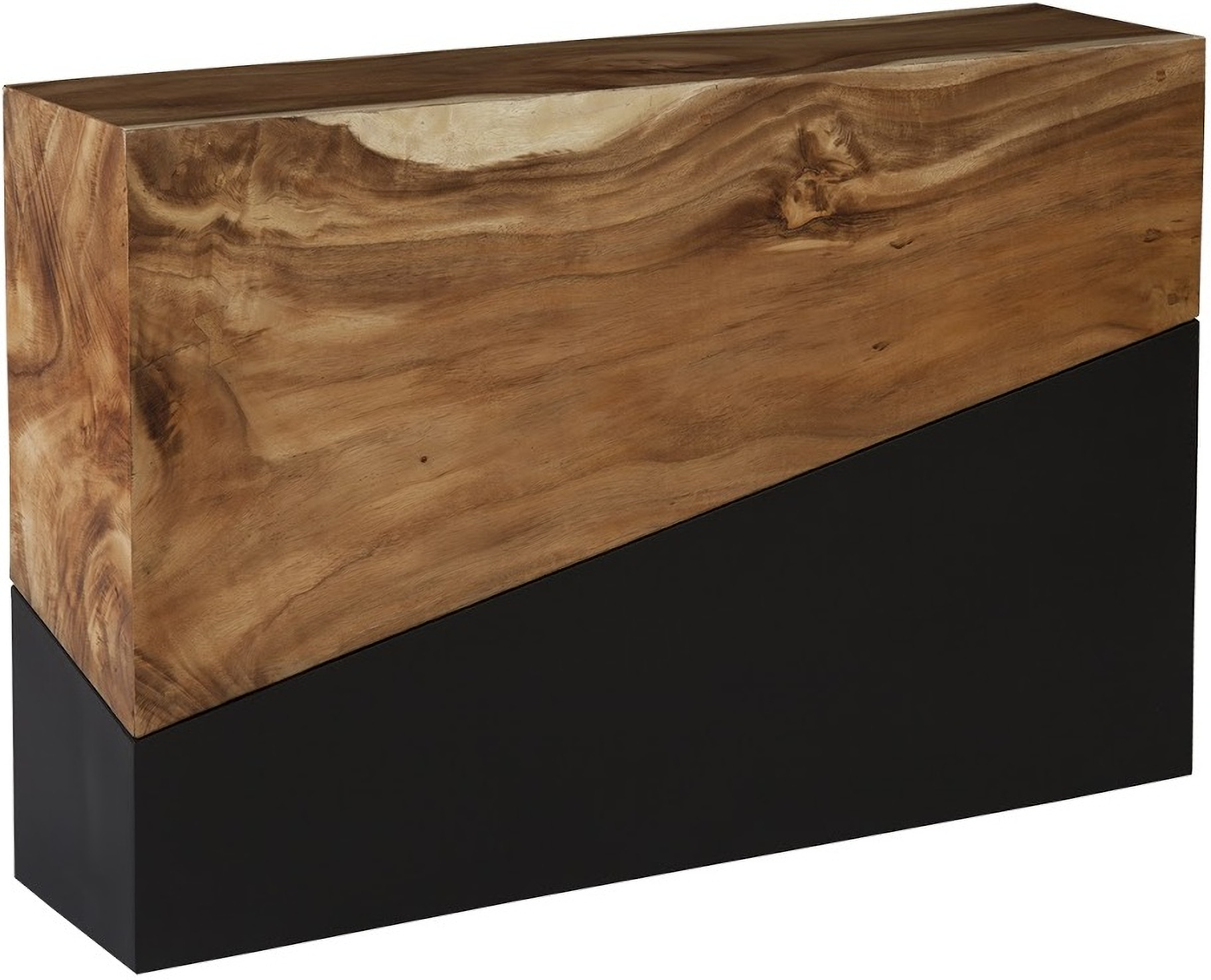 Geometry Console Table In Brown by Phillips Collection | 1StopBedrooms