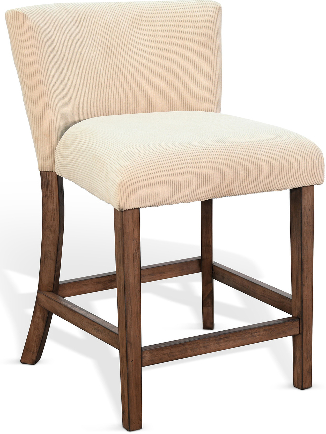 Gibson Upholstered Counter Stool Set of 2 In Buckskin by Sunny Designs ...