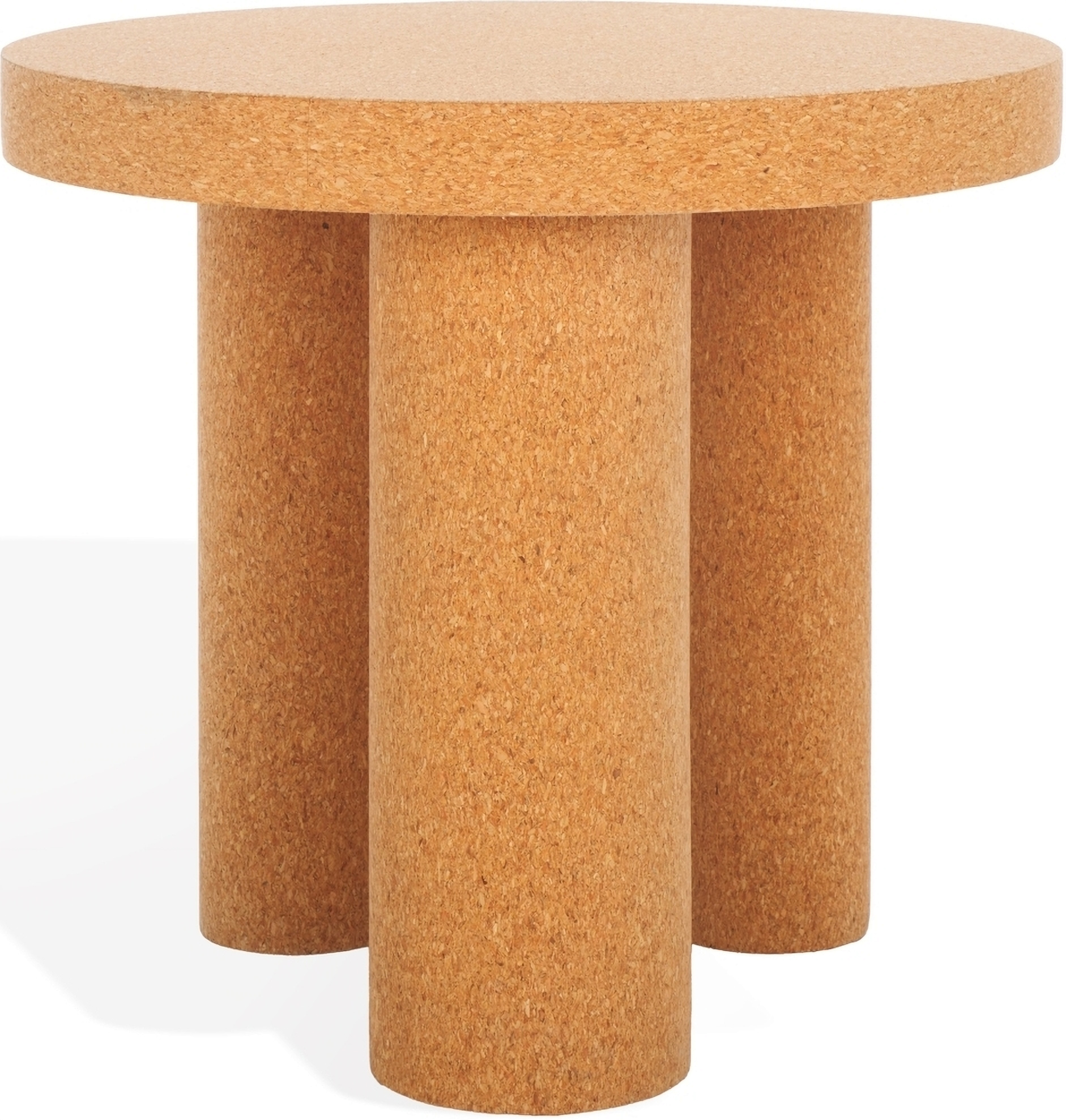 Gilligan 3 Leg Accent Table In Cork by Safavieh Couture | 1StopBedrooms