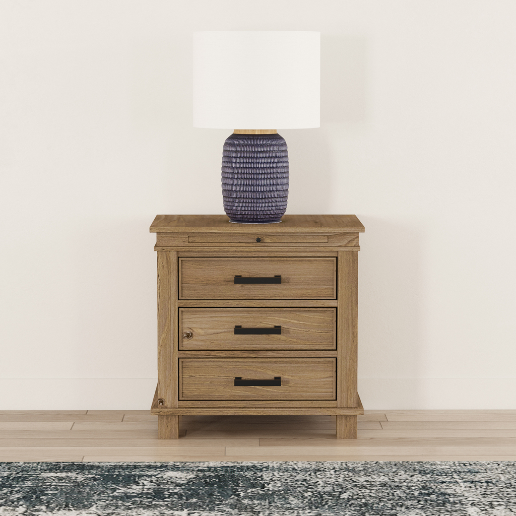 Glacier Point Nightstand In Golden Java by A-America | 1StopBedrooms