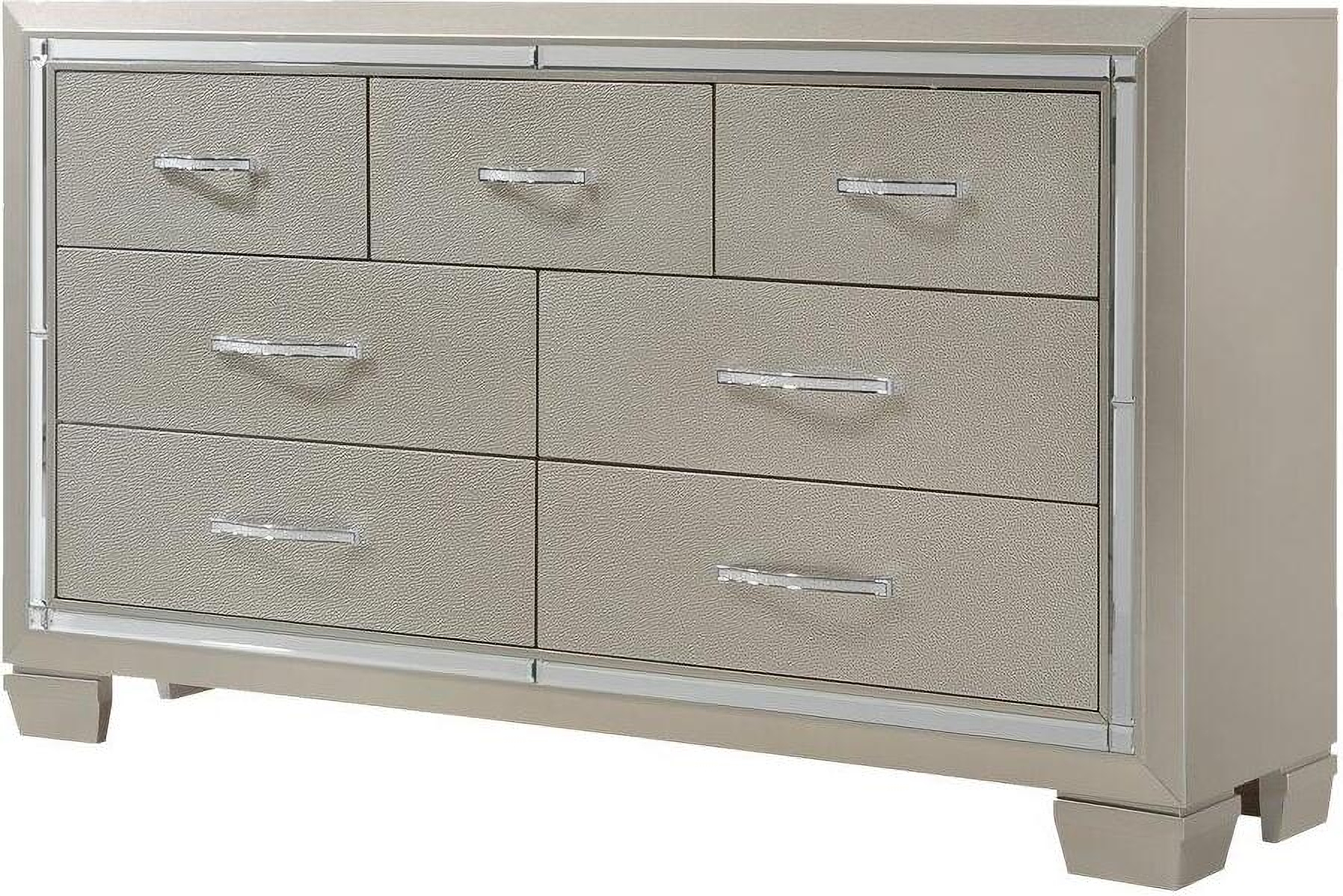 Glamour Champagne Dresser by Picket House | 1StopBedrooms
