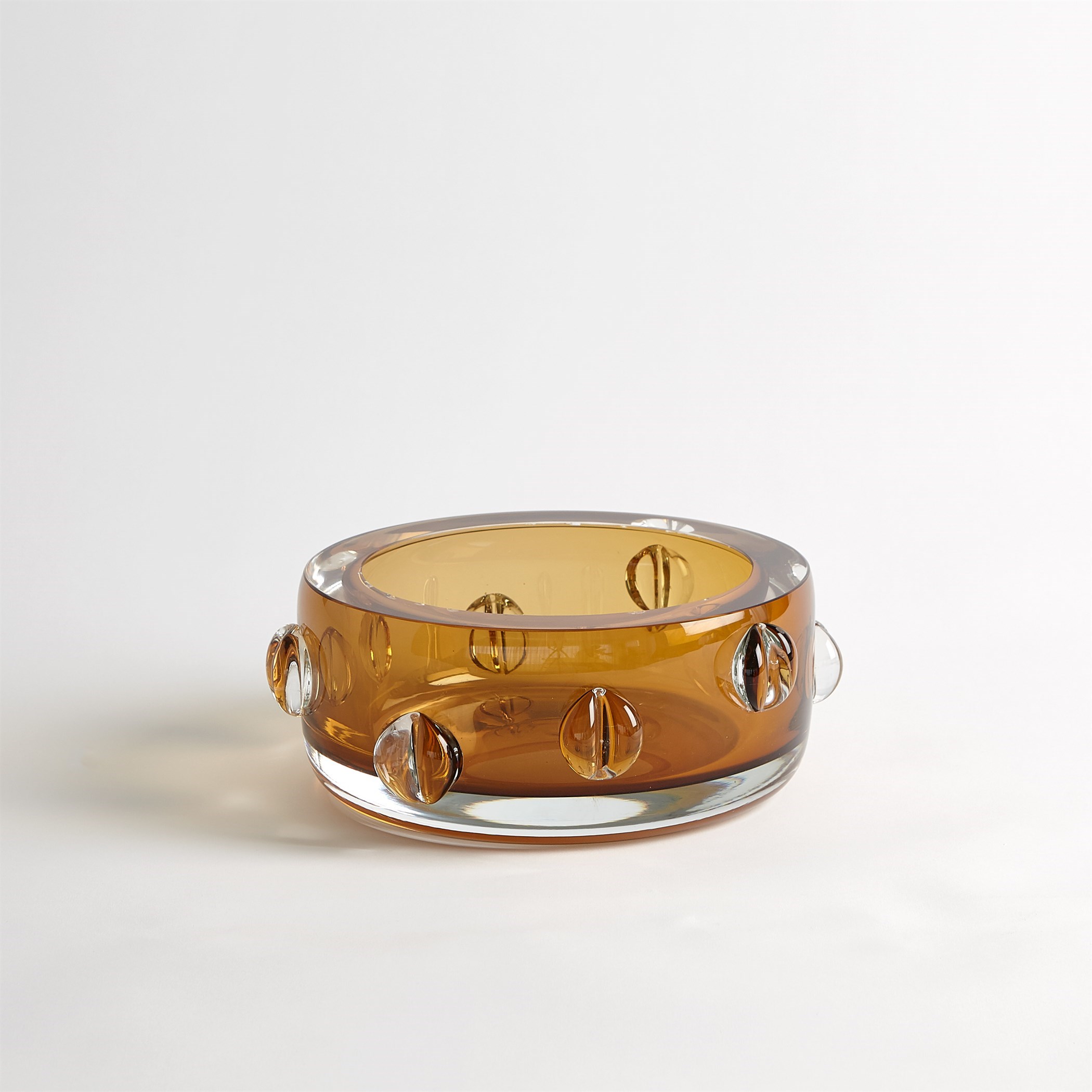 Global 10 Inch Glass Bowl In Clear by Global Views | 1StopBedrooms