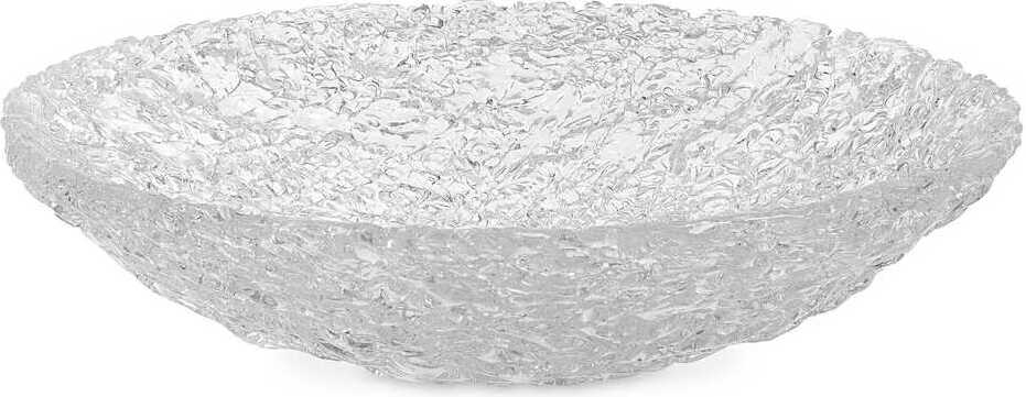 Glint Glass Bowl In White by Uttermost | 1StopBedrooms