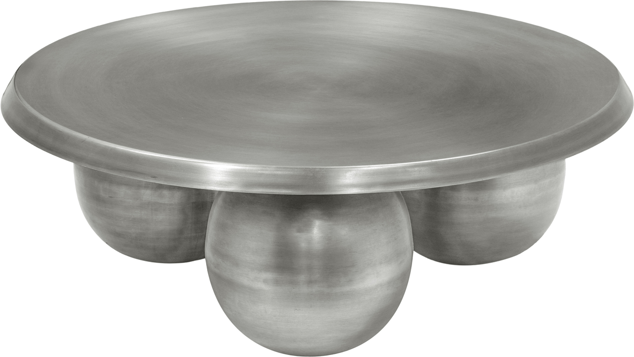 Globus Coffee Table In Silver by Meridian | 1StopBedrooms