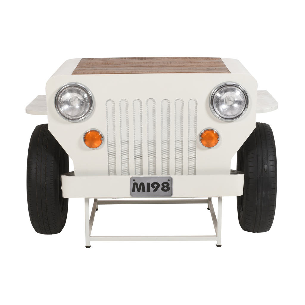 Glory Days Weekender Vintage Military Vehicle Console Table Lounge Home ...