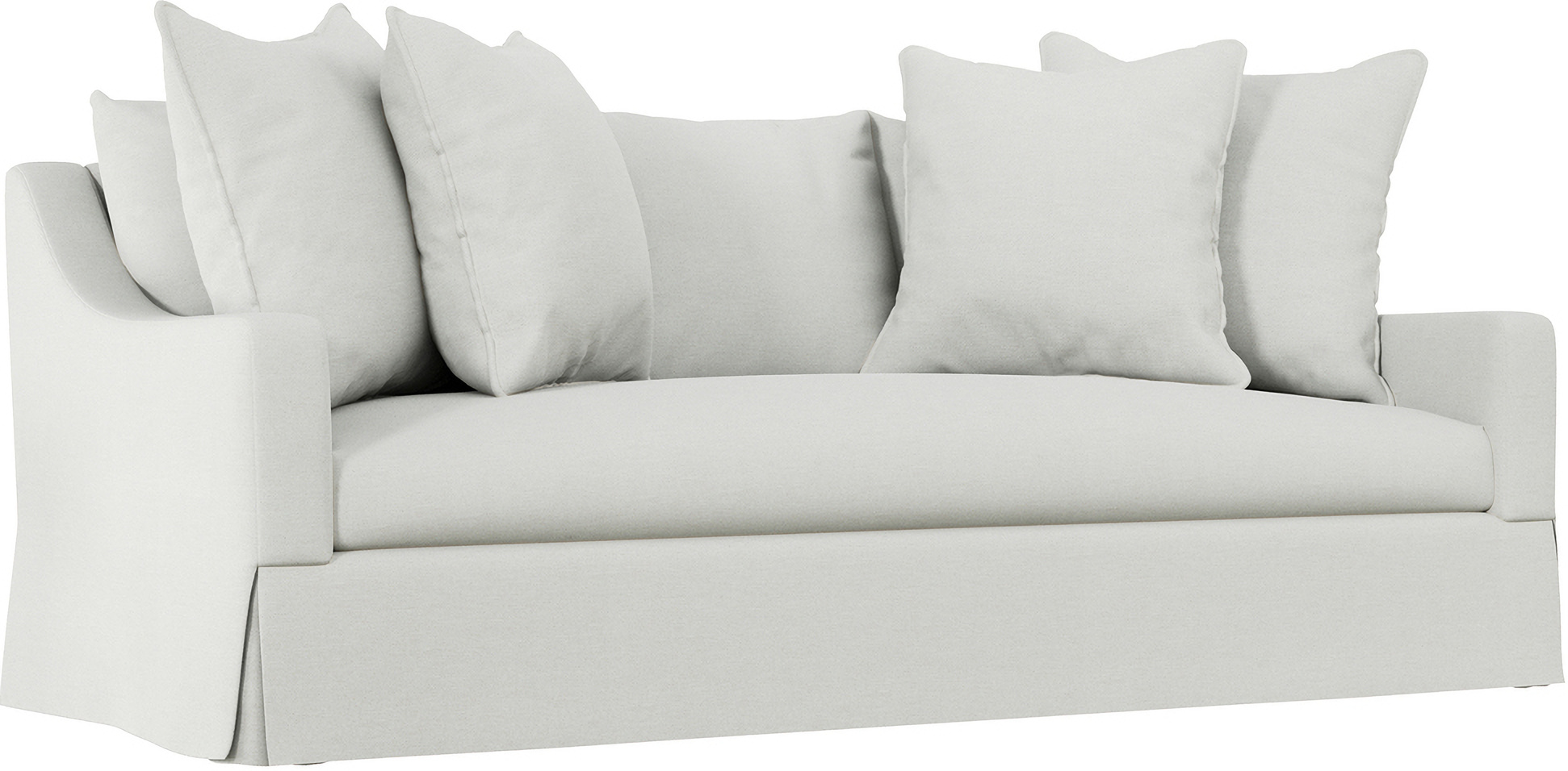 Grace Fabric Sofa In Bone by Bernhardt | 1StopBedrooms