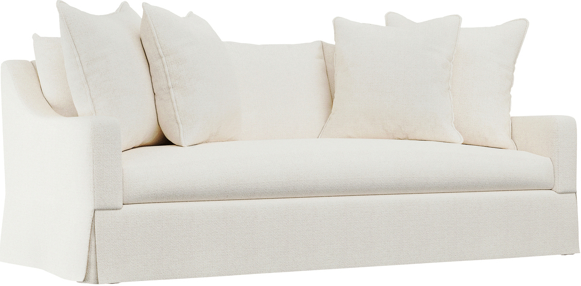 Grace Fabric Sofa In White by Bernhardt | 1StopBedrooms
