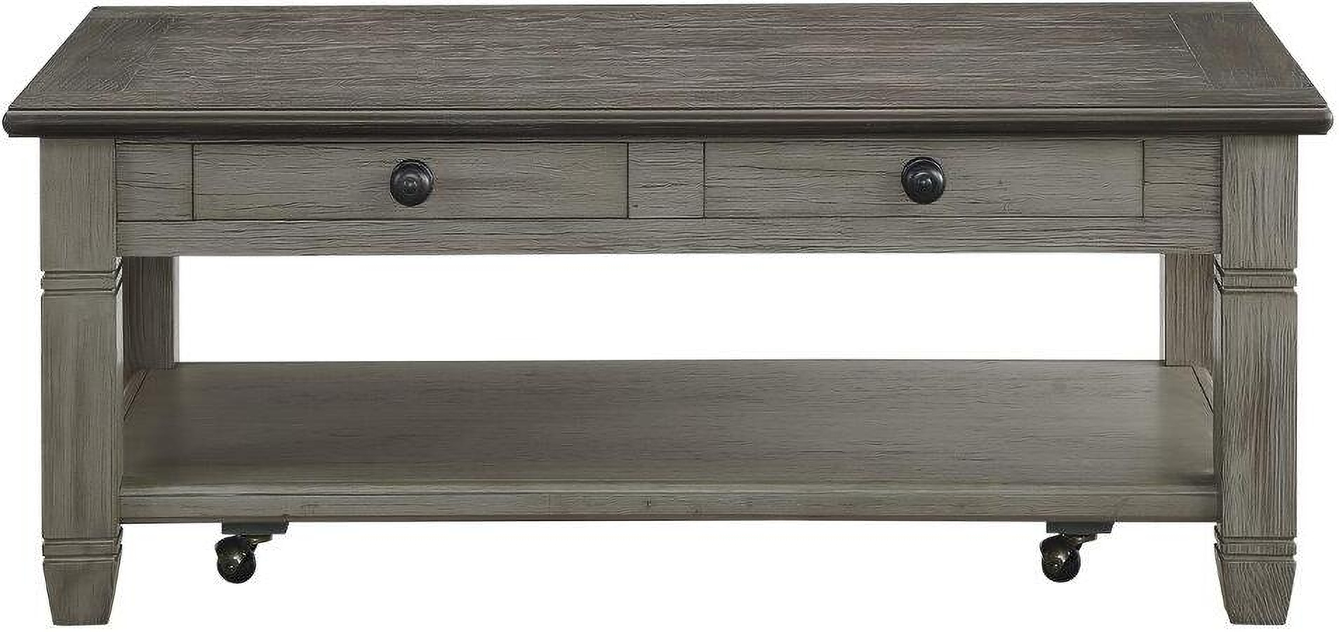 Granby Coffee And Antique Gray Cocktail Table by Homelegance ...