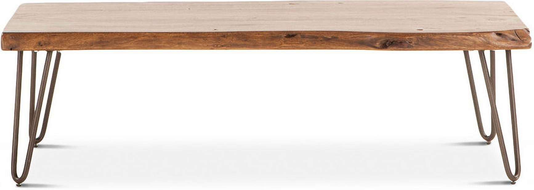 Grandby 54 Inch Coffee Table with Acacia In Walnut by Home Trends and ...
