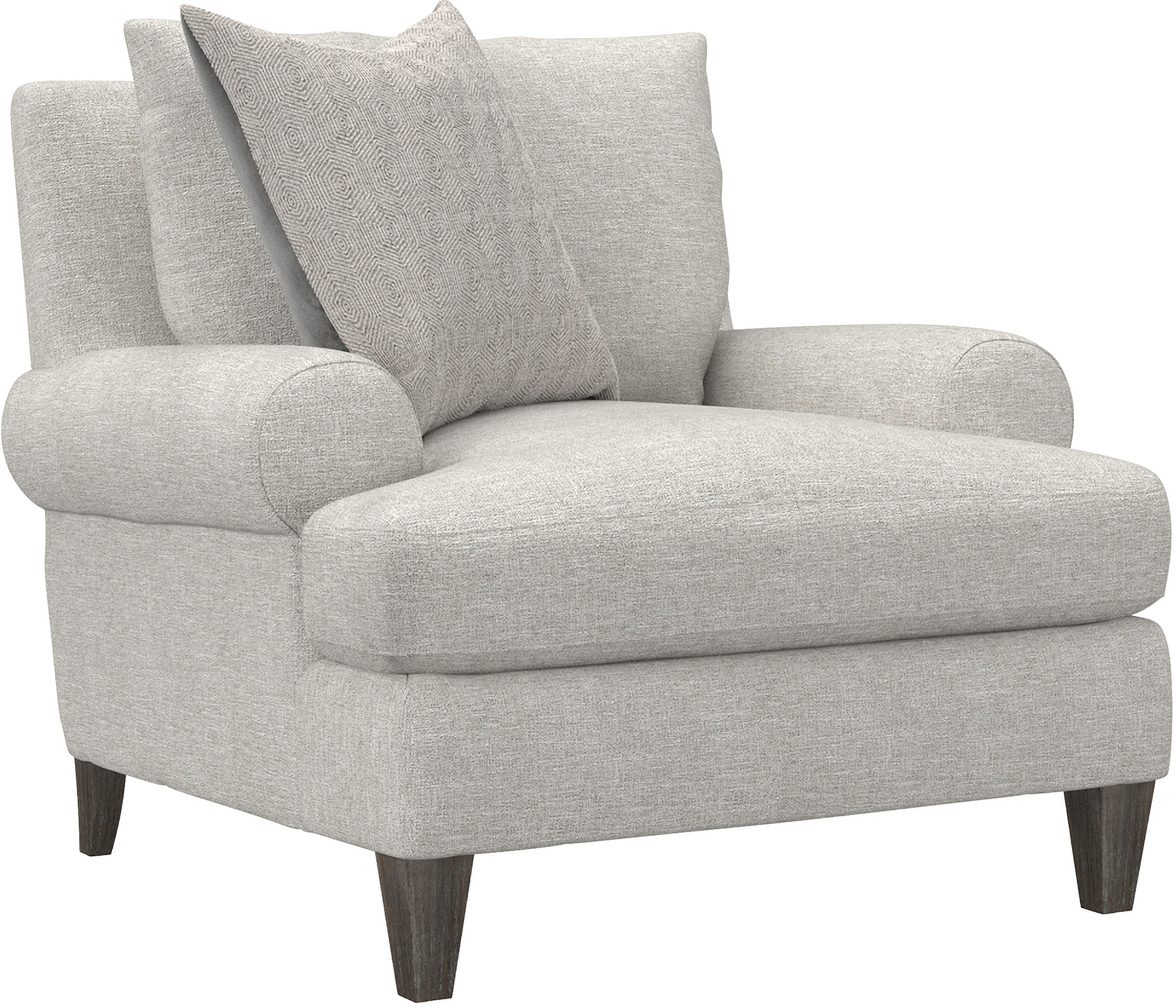 Gray Isabella Chair by Bernhardt | 1StopBedrooms