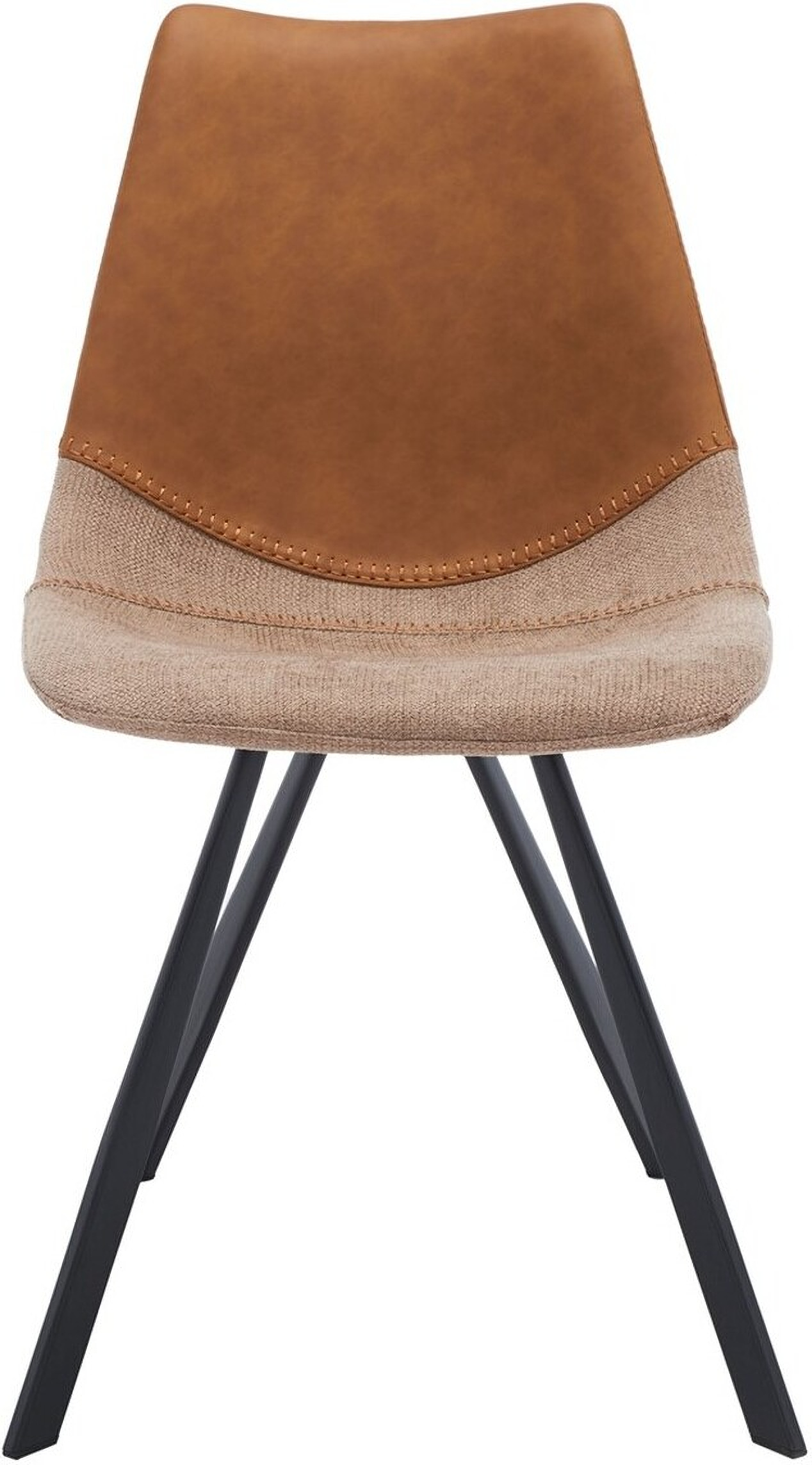 Greer Dining Chair Set of 2 in Cognac by Safavieh | 1StopBedrooms