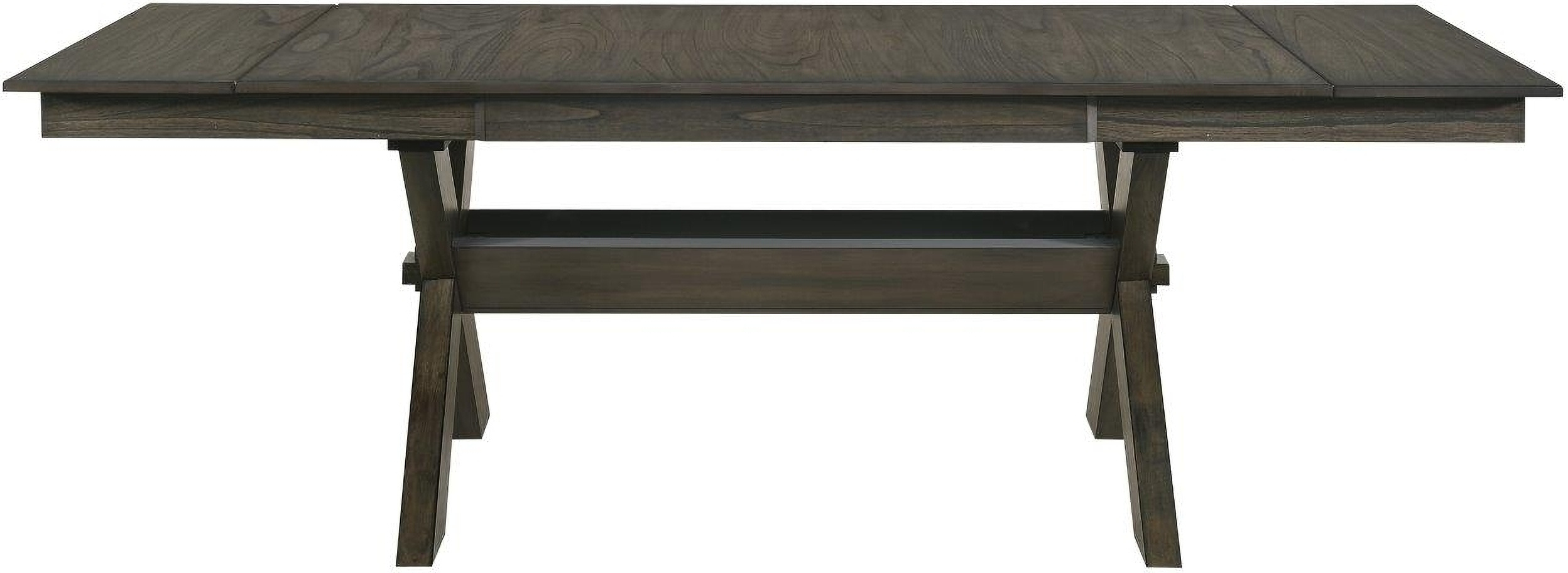 Gulliver Rustic Brown Extendable Dining Table by New Classic ...