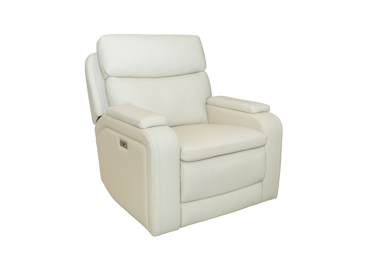 Gunner Power Recliner with Power Head Rest In Kobi Almond by ...