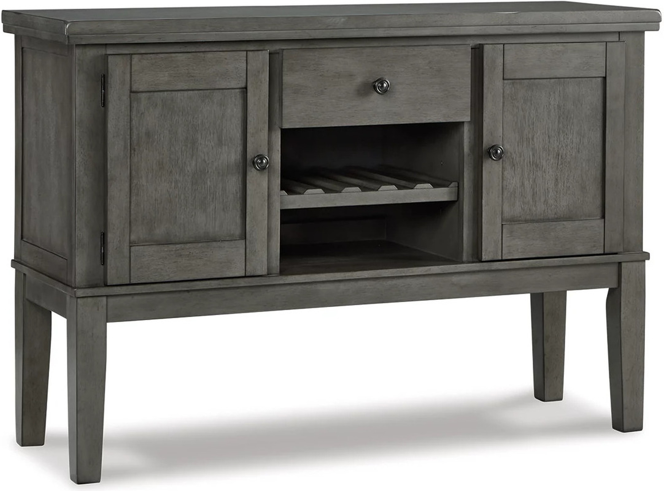 Hallanden Gray Dining Room Server by Ashley Furniture | 1StopBedrooms