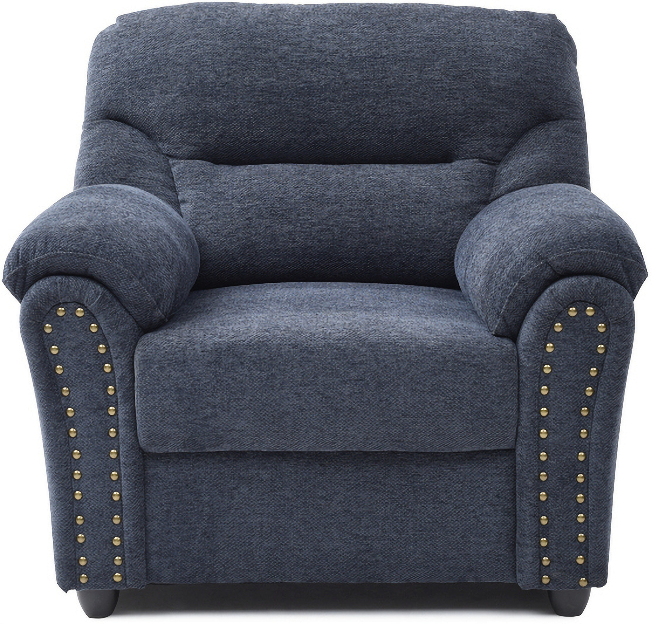 Hamilton Chair In Blue by Glory | 1StopBedrooms