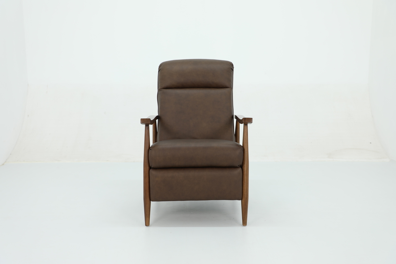 Hampton Push Thru The Arms Recliner In Walnut by BarcaLounger ...