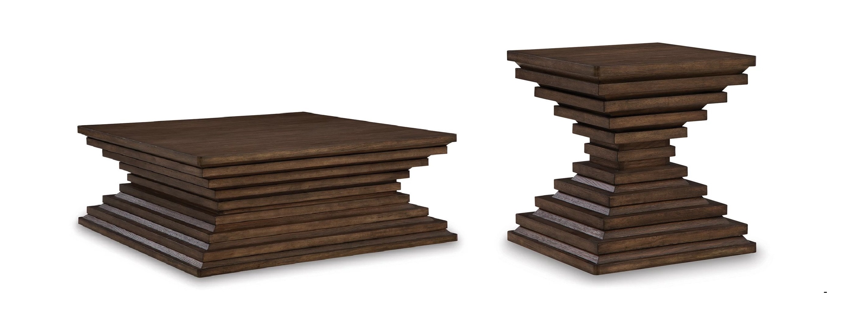 Hannodream Occasional Table Set In Warm Brown by Ashley Furniture ...