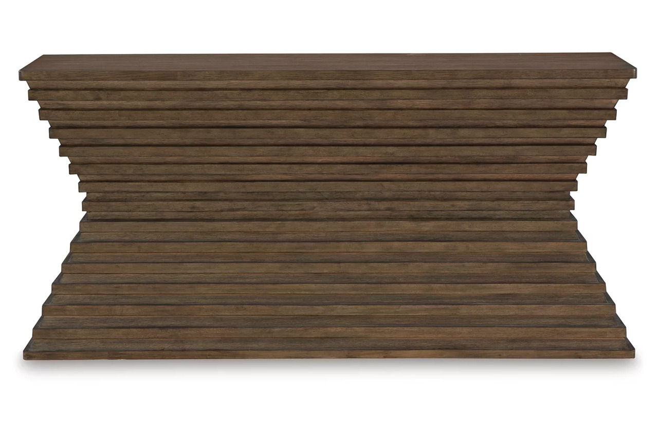 Hannodream Sofa Table In Warm Brown by Ashley Furniture | 1StopBedrooms