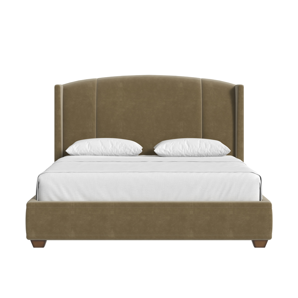 Harbor King Upholstered Bed In Camel by A.R.T. | 1StopBedrooms
